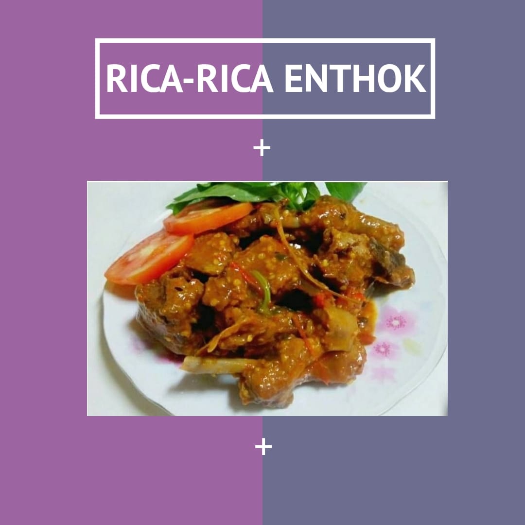 Pariwisata Provinsi Jawa Tengah | Kuliner | RICA-RICA ENTHOK